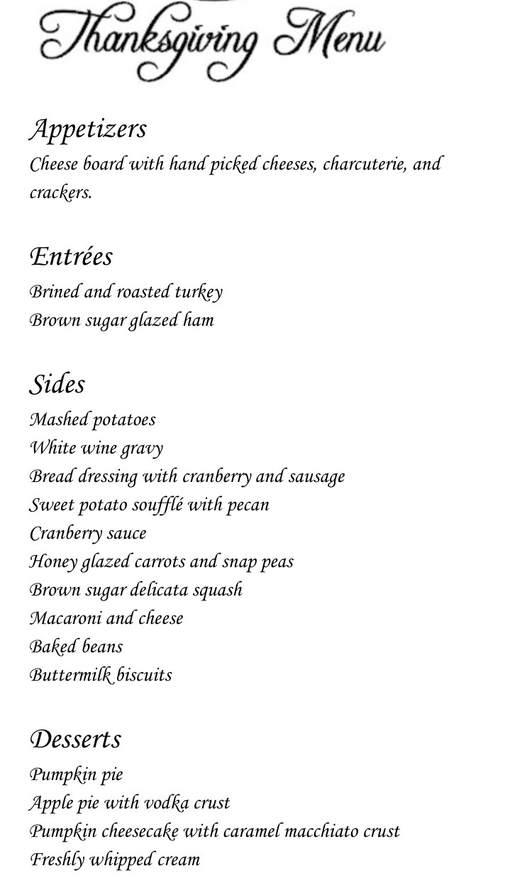 Thanksgiving, a Time For Overdoing Everything – cheffess